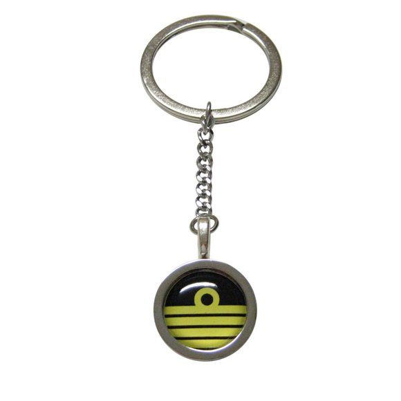 Kiola Designs | Accessories | Bordered Round Nautical Captain Rank ...